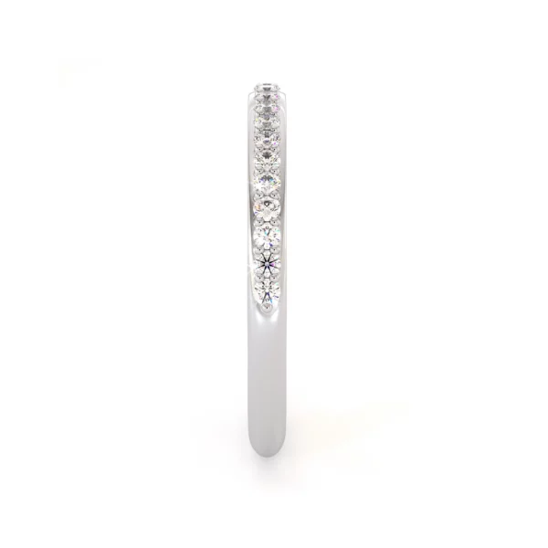 Half Eternity Diamond Band with Round Stones - Camellia 2025